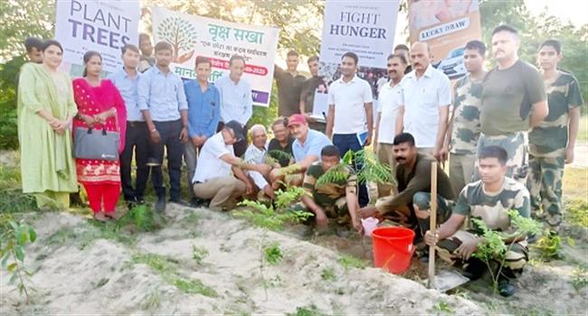 VRIKSH SAKHA SANSTHA, BSF PLANT SAPLINGS