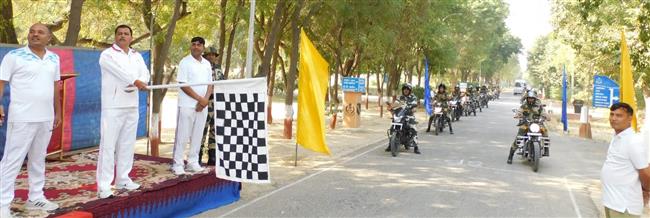 BSF ORGANISES NATIONAL UNITY DAY BIKE RALLY