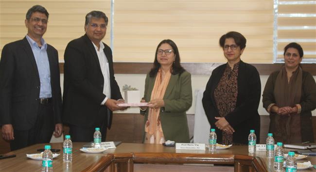PU INKS MoU WITH HBCH & RC FOR ACADEMICS AND RESEARCH