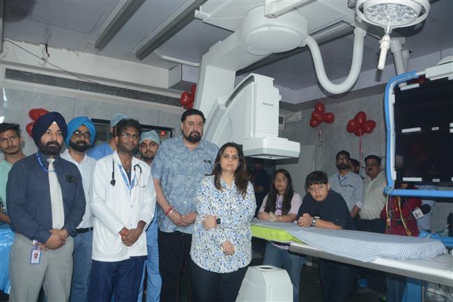 ADVANCED AZURION CATH LAB LAUNCHED AT MUKAT HOSPITAL AND HEART INSTITUTE